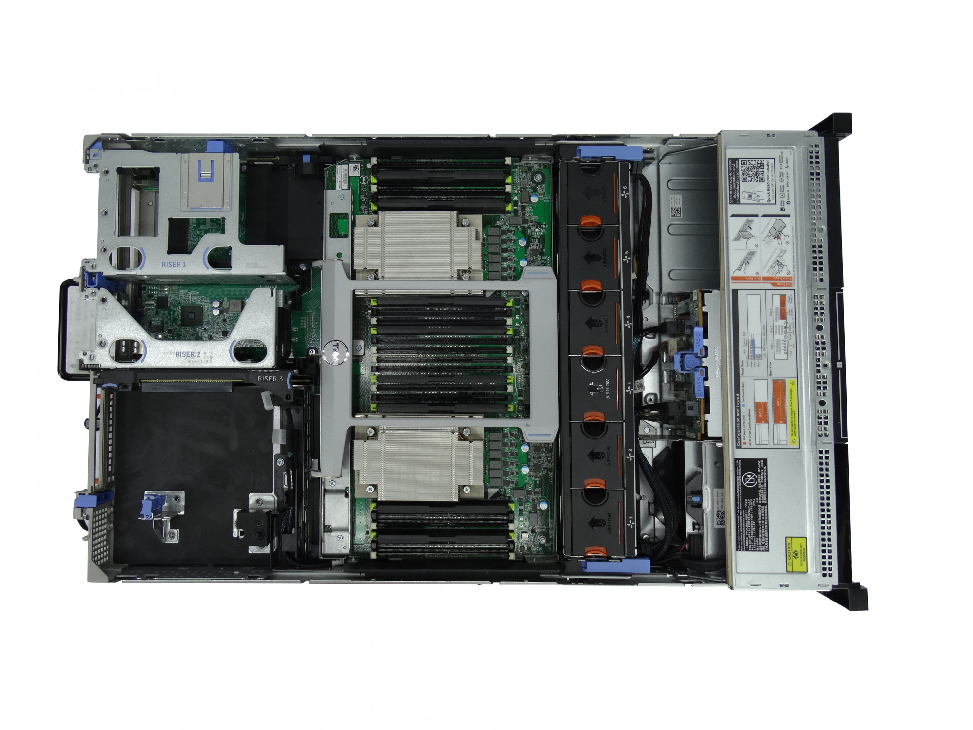 DELL POWEREDGE R830 8X SFF, 4x XEON E5-4627 V4, 192GB 8x 3.84TB SSD ...